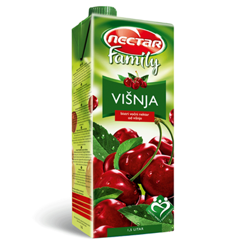 Nectar family višnja 1.5l paket 1/8