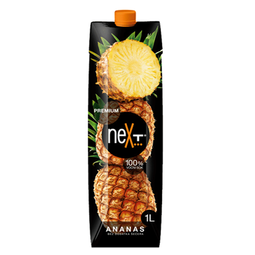 Next premium ananas 1l paket 1/12