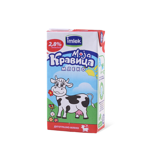 Mleko 0.5l 2.8%mm paket