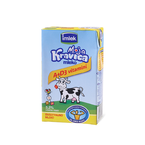 Mleko 250ml 3.2%mm paket