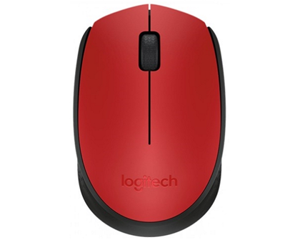 LOGITECH M171 Wireless crveni miš