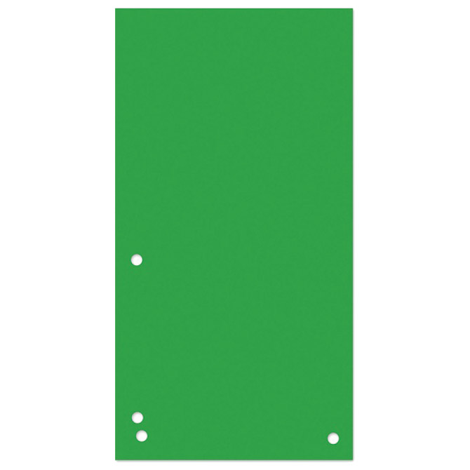 Pregrada kartonska 23,5x10,5cm pk100 Donau 8620100-06PL zelena