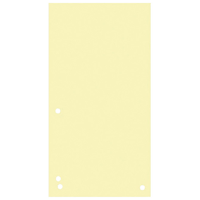 Pregrada kartonska 23,5x10,5cm pk100 Donau 8620100-11PL žuta