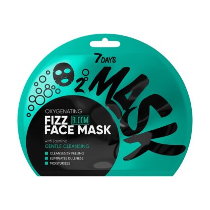 Sheet penušava maska za čišćenje lica 7DAYS Oxygenating Jasmin 25g