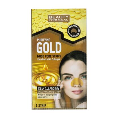 Trakice za uklanjanje mitisera sa nosa BEAUTY FORMULAS Gold Kolagen 6/1