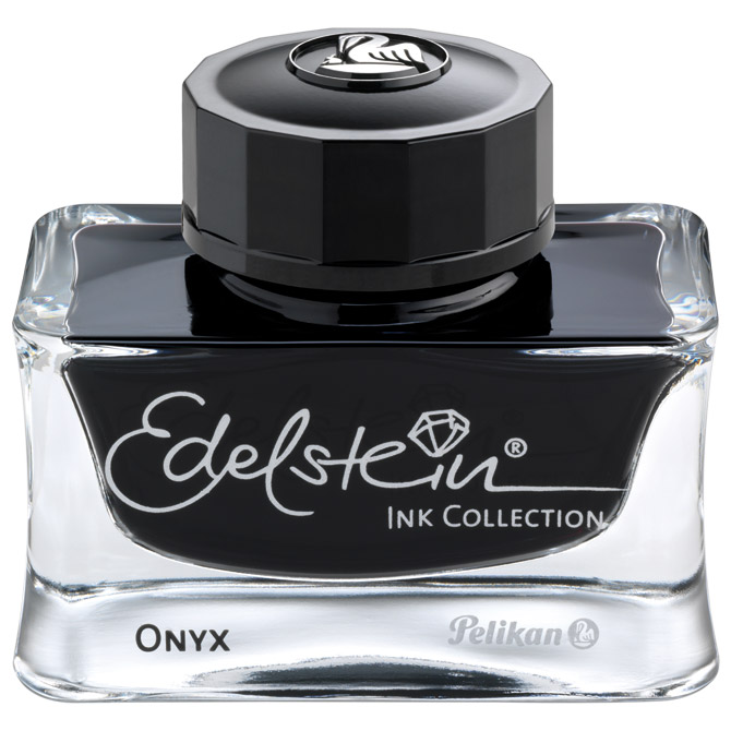 Tinta za nalivpero bočica 50ml Edelstein Pelikan 339408 crna (onyx)