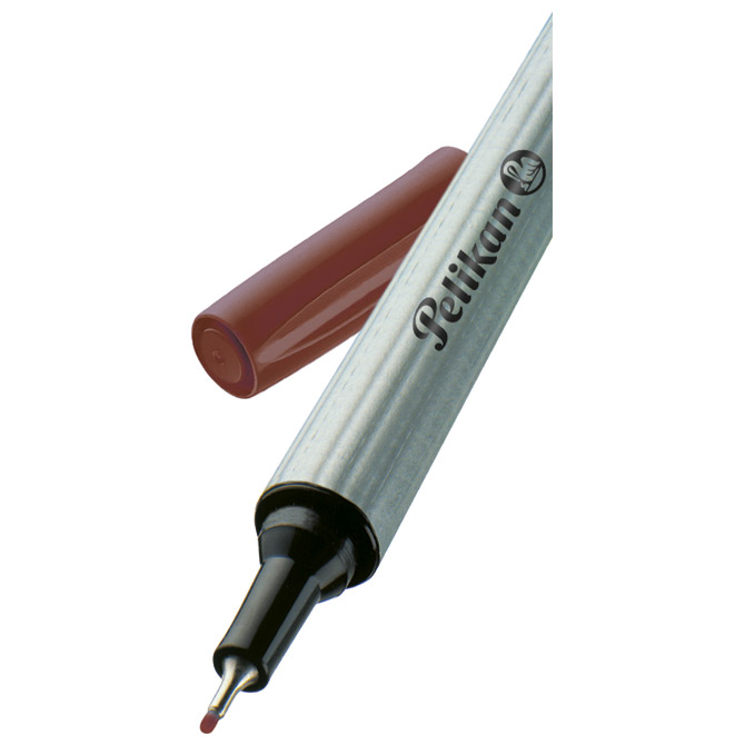 Flomaster fineliner 0,4mm 96F Pelikan 943175 braon