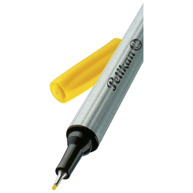 Flomaster fineliner 0,4mm 96F Pelikan 943183 žuti