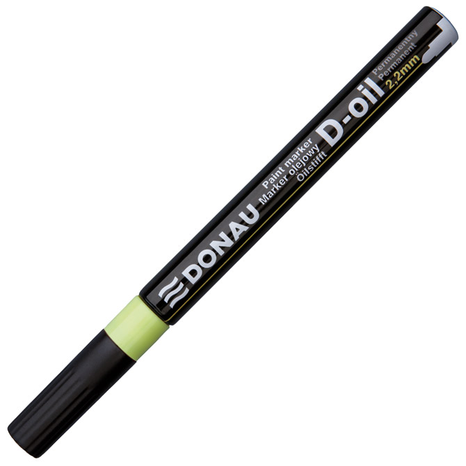 Marker uljani 2,2mm okrugli vrh D-Oil Donau 7368001PL-11 žuti