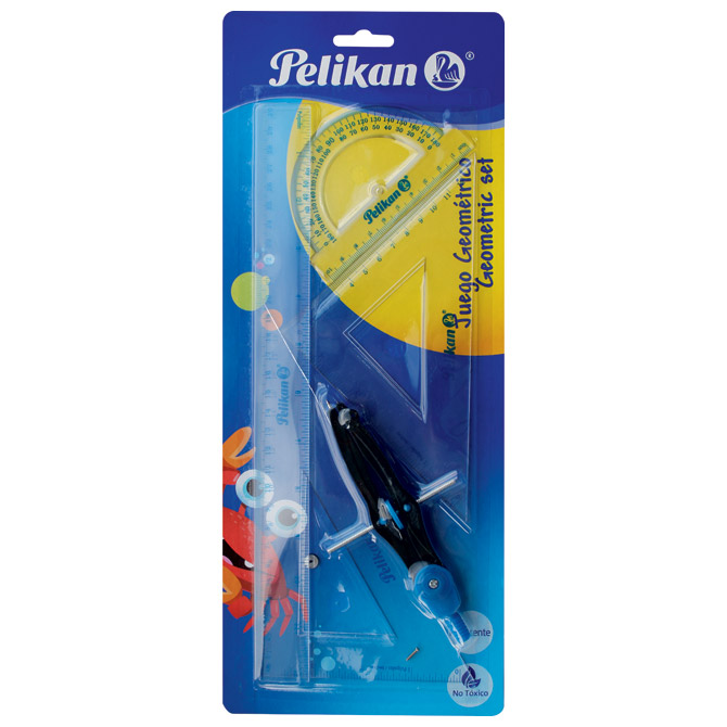 Geometrijski set 1/5 Pelikan 700252 blister