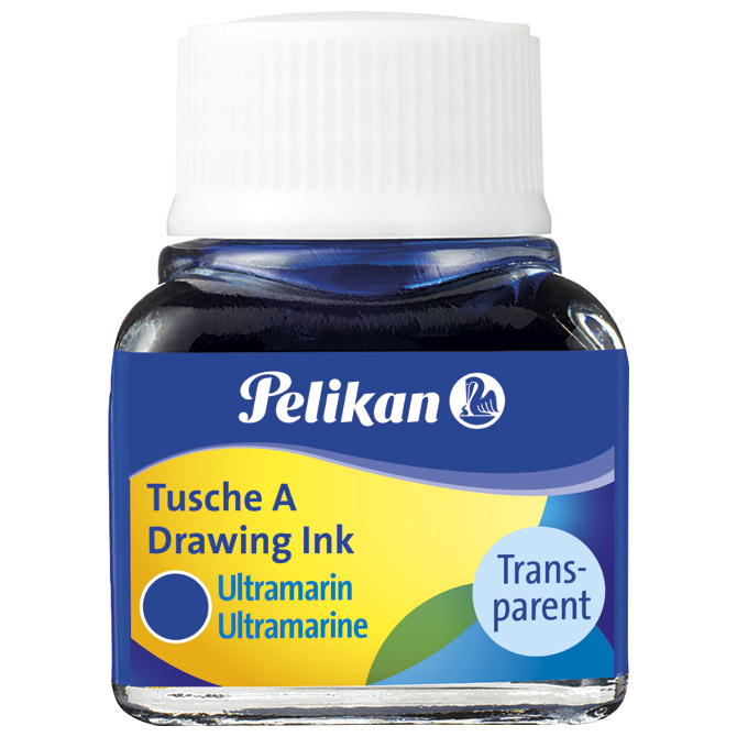 Tuš za crtanje 10ml A 523 9 Pelikan 201582 tamno plavi