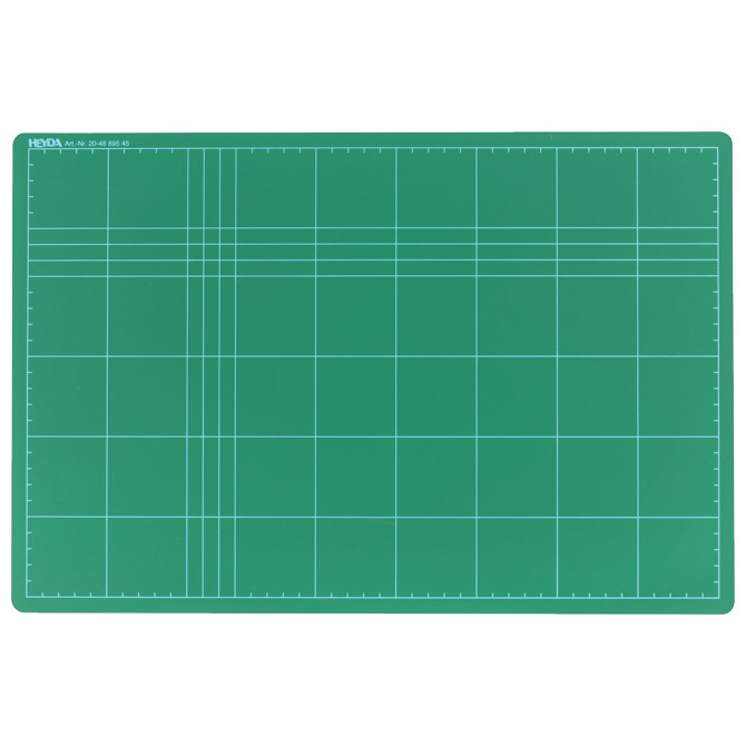 Podloga za rezanje 45x30cm 3-slojna Heyda 20-48895 45 zelena