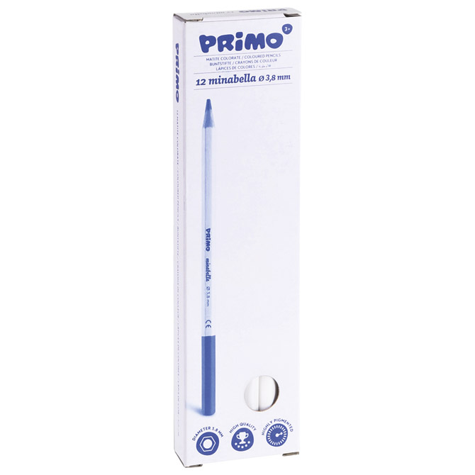 Boja drvena fi3,8mm Minabella Primo CMP 5221MBS100 bela