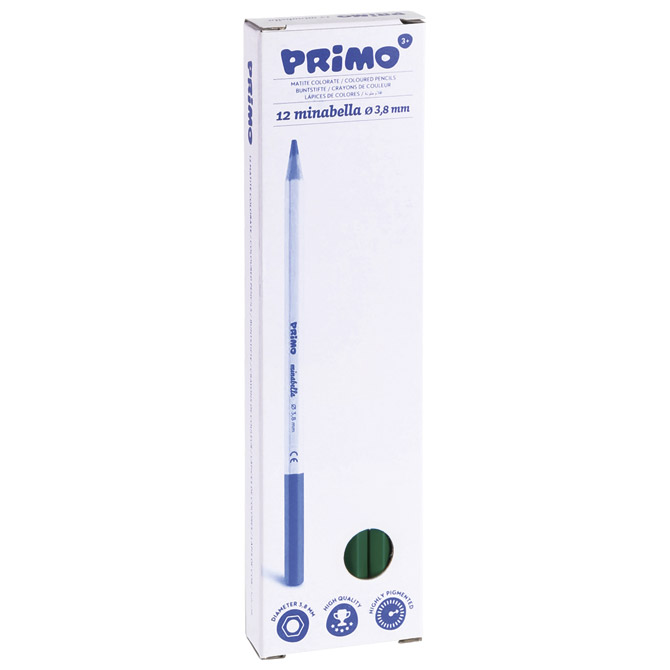 Boja drvena fi3,8mm Minabella Primo CMP 5239MBS640 tamno zelena