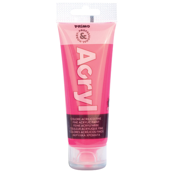 Boja akrilna 75ml pvc tuba fluo CMP 420TAF75370 roze (pink fluo) blister