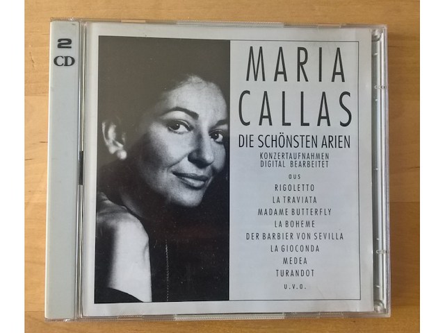 Maria Callas ‎– Die Schönsten Arien (2CD, Germany)