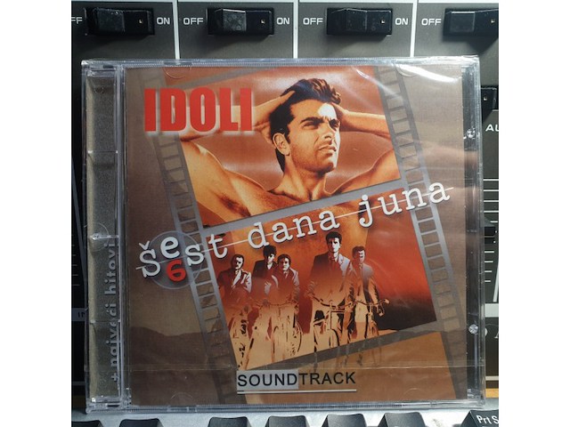 Idoli ‎– Šest Dana Juna Soundtrack, CD, NEOTPAKOVAN!