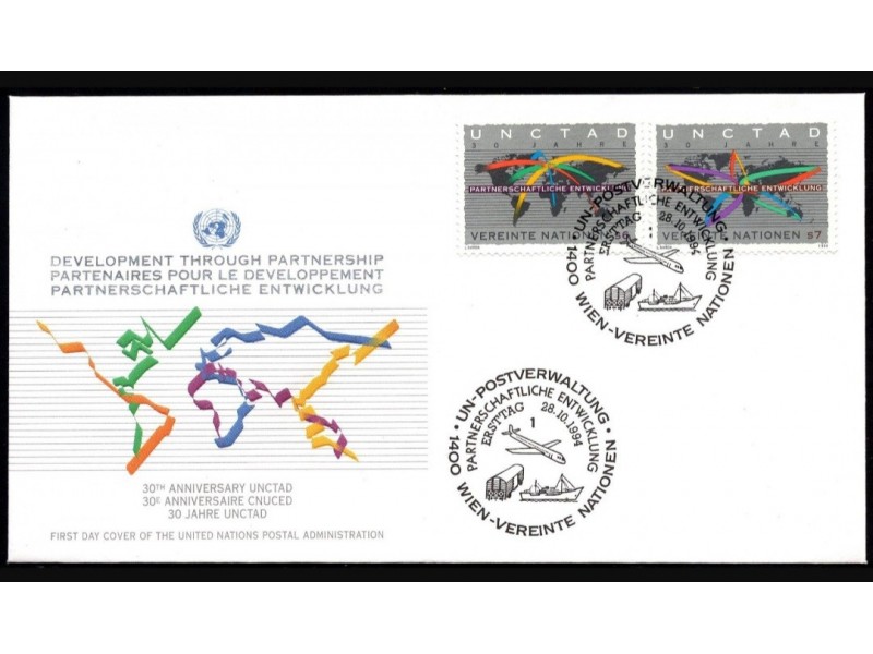 UN FDC 1994 god. Wien