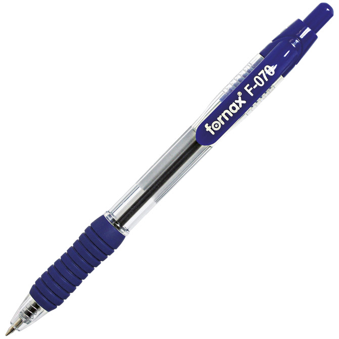 Olovka hemijska grip F-070 uložak plavi Fornax 3154 plava