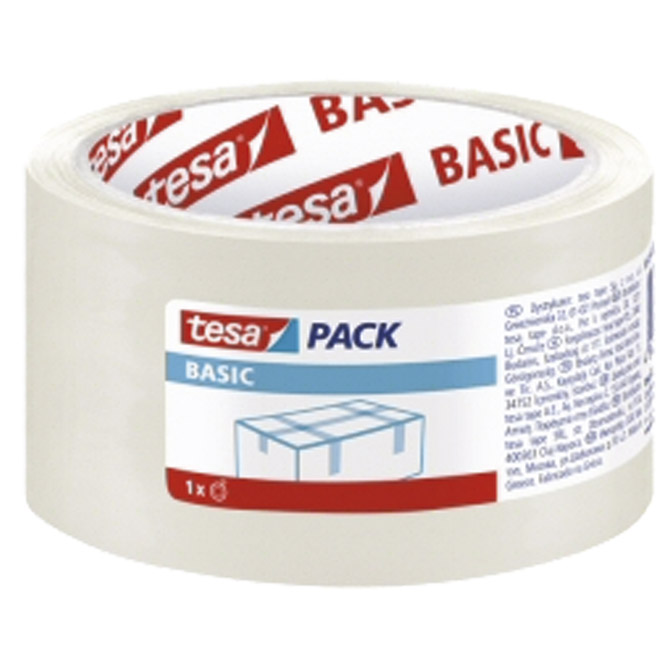 Traka lepljiva 48mm/50m Basic Tesa 58572 providna