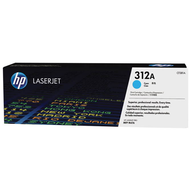 Toner Hewlett Packard CF381A,CLJ ProMFP M476 original plavi (312A)