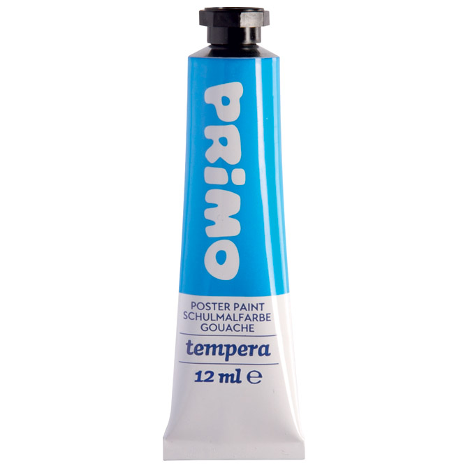 Boja tempera 12ml aluminijumska tuba CMP 440TRA501 svetlo plava (cyan)