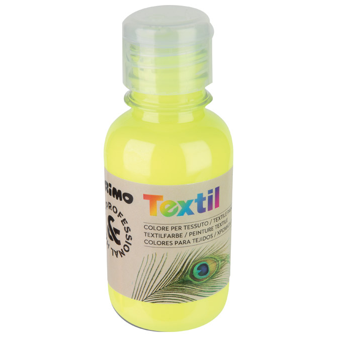 Boja za tekstil 125ml fluo CMP 410TXF125210 žuta (yellow fluo)