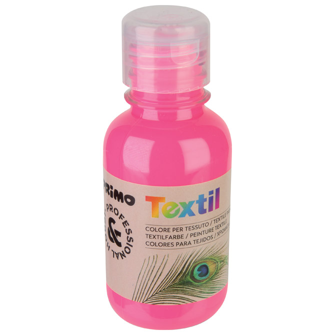 Boja za tekstil 125ml fluo CMP 410TXF125370 roze (pink fluo)