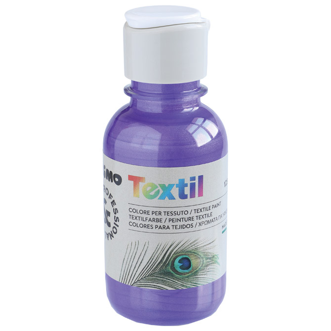 Boja za tekstil 125ml metalik CMP 410TXM125400 ljubičasta (violet met)