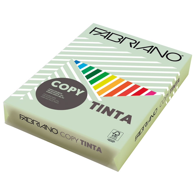 Papir Copytinta A3 80g pk250 Fabriano 66129742 pastelno zeleni (verede chiaro)