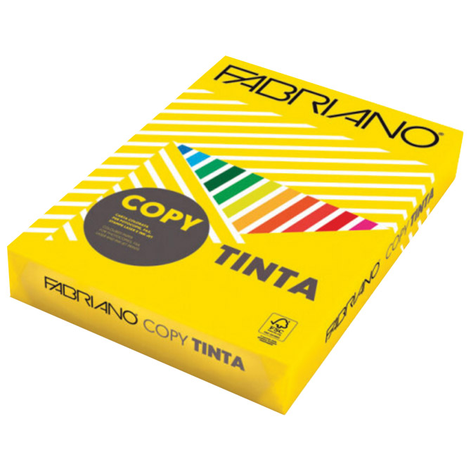 Papir Copytinta A3 160g pk125 Fabriano 60216042 žuti (giallo)