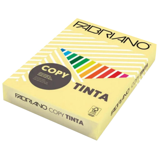 Papir Copytinta A3 160g pk125 Fabriano 60716042 žuti (banana)