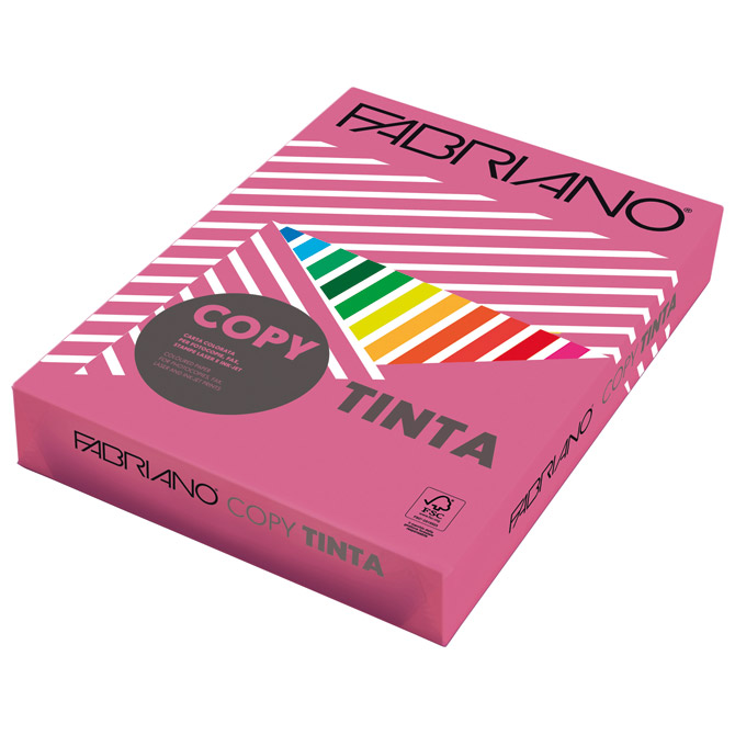 Papir Copytinta A4 80g pk500 Fabriano 68621297 tamno roze (fucsia)