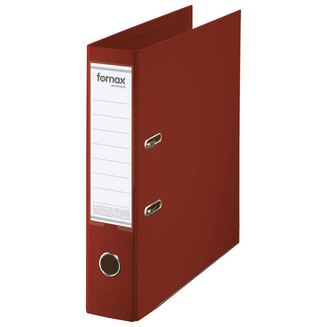 Registrator A4 široki samostojeći Premium Fornax 15712 tamno crveni