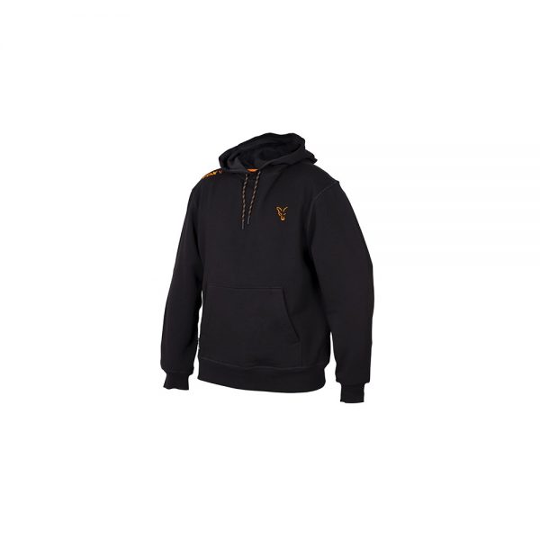 FOX black&orange hoodie