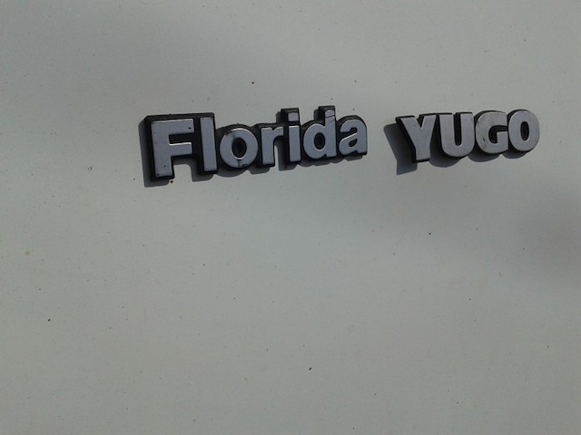 ZNAK JUGO FLORIDA ODLICAN