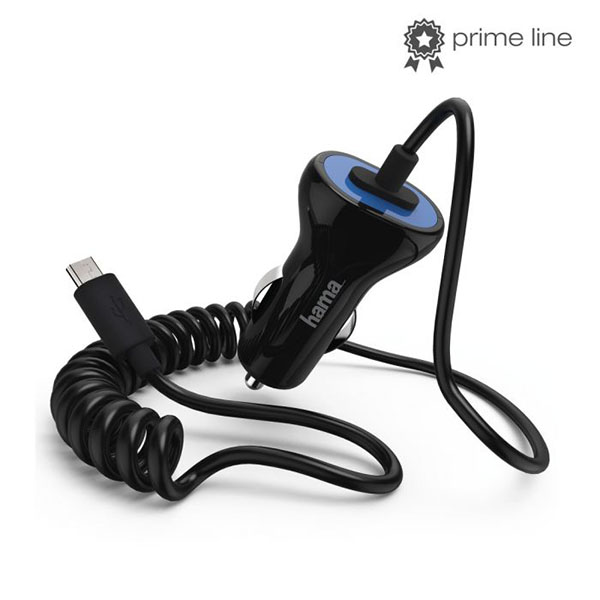 Auto punjač Micro USB Prime Line 2400mAh HAMA 173601