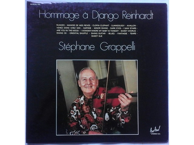 Stephane Grappelli - 2LP Homage a Django Reinhardt