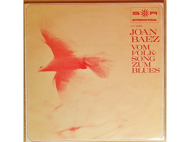 LP JOAN BAEZ - Vom Folksong Zum Blues (1968) RETKO, NM