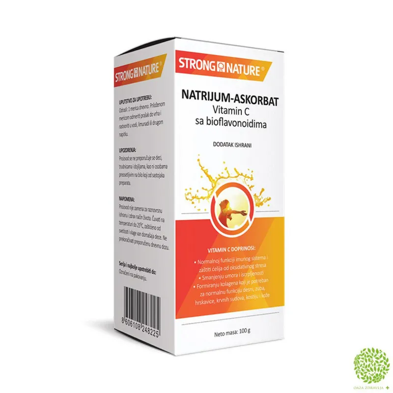 STRONG NATURE NATRIJUM ASKORBAT PULV.100G