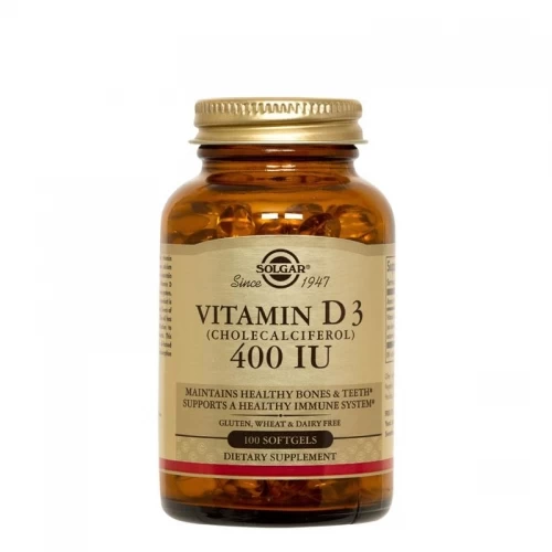 Vitamin D3 400IU Solgar 100 kapsula