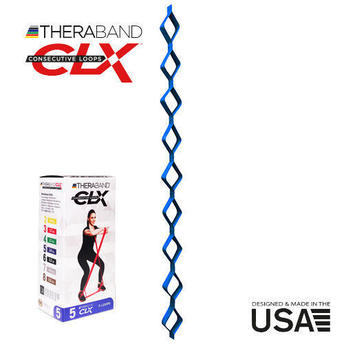 Thera Band CLX Loop Blue, fitnes traka