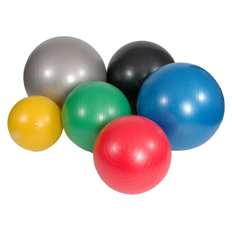 MSD AB Gym ball-lopta za vežbanje SREBRNA