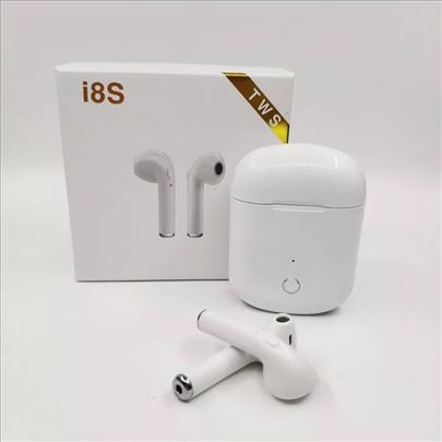 Bluetooth slusalice i8 5.0 sa mikrofonom