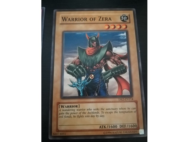 Yu-GI-OH!- Warrior of Zera