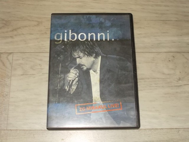 GIBONNI - ZG MIRAKUL LIVE (DVD)