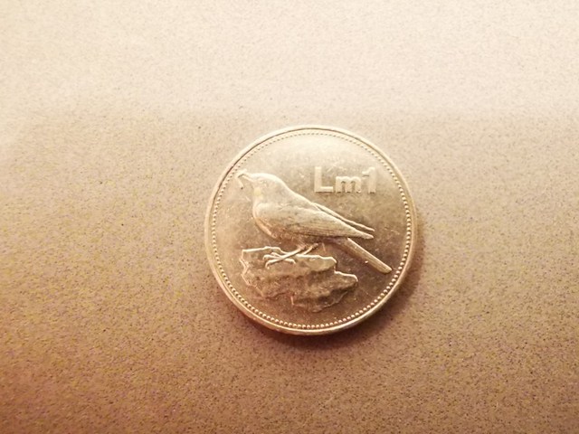 Malta 1 lira 1986