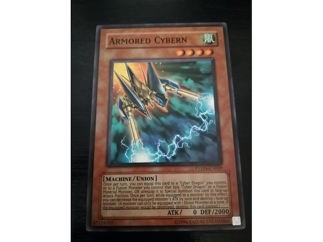 Yu-GI-OH!- Armored Cybern