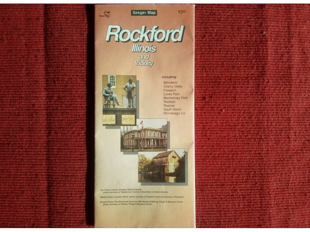 Rockford Ilinois and Vicinity, plan grada 1999.