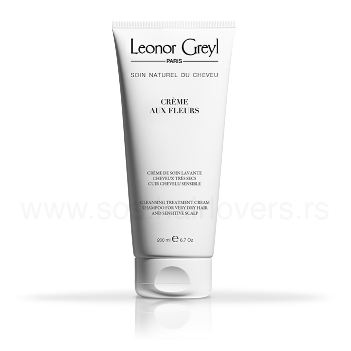 Leonor Greyl CRÈME AUX FLEURS – Tretmanska šampon-krema za izrazito suvu kosu i osetljivu kožu glave 200ml